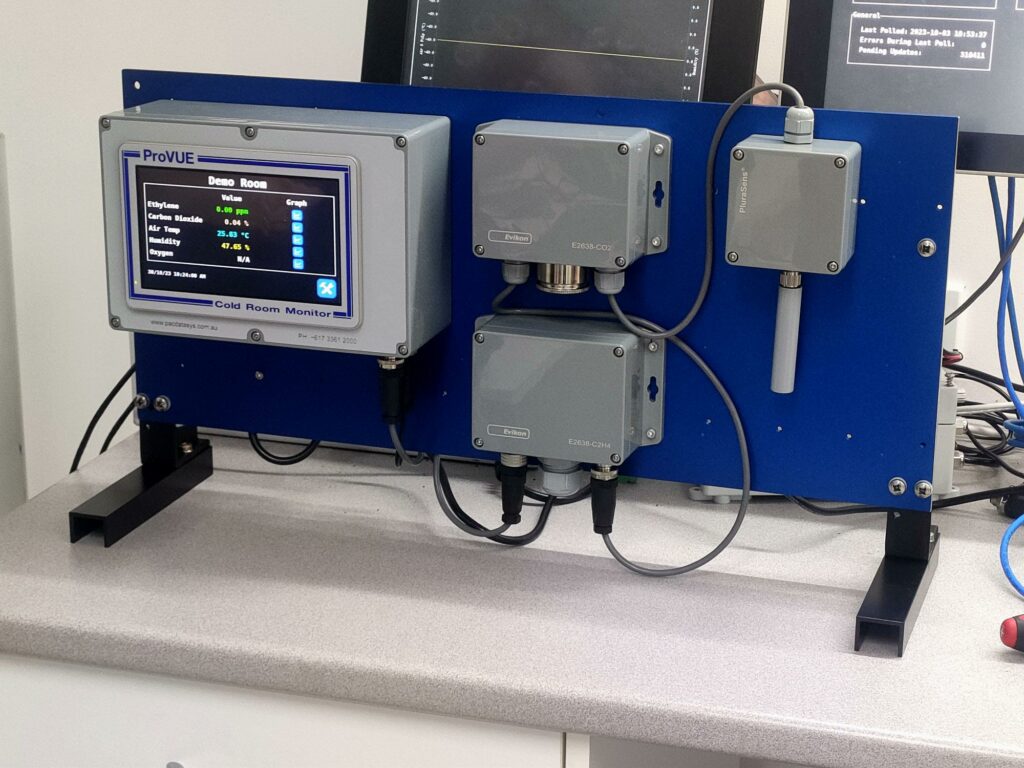 ProVUE Cold Room - Ethylene Temperature, Humidity, CO2 and O2 Monitor ...